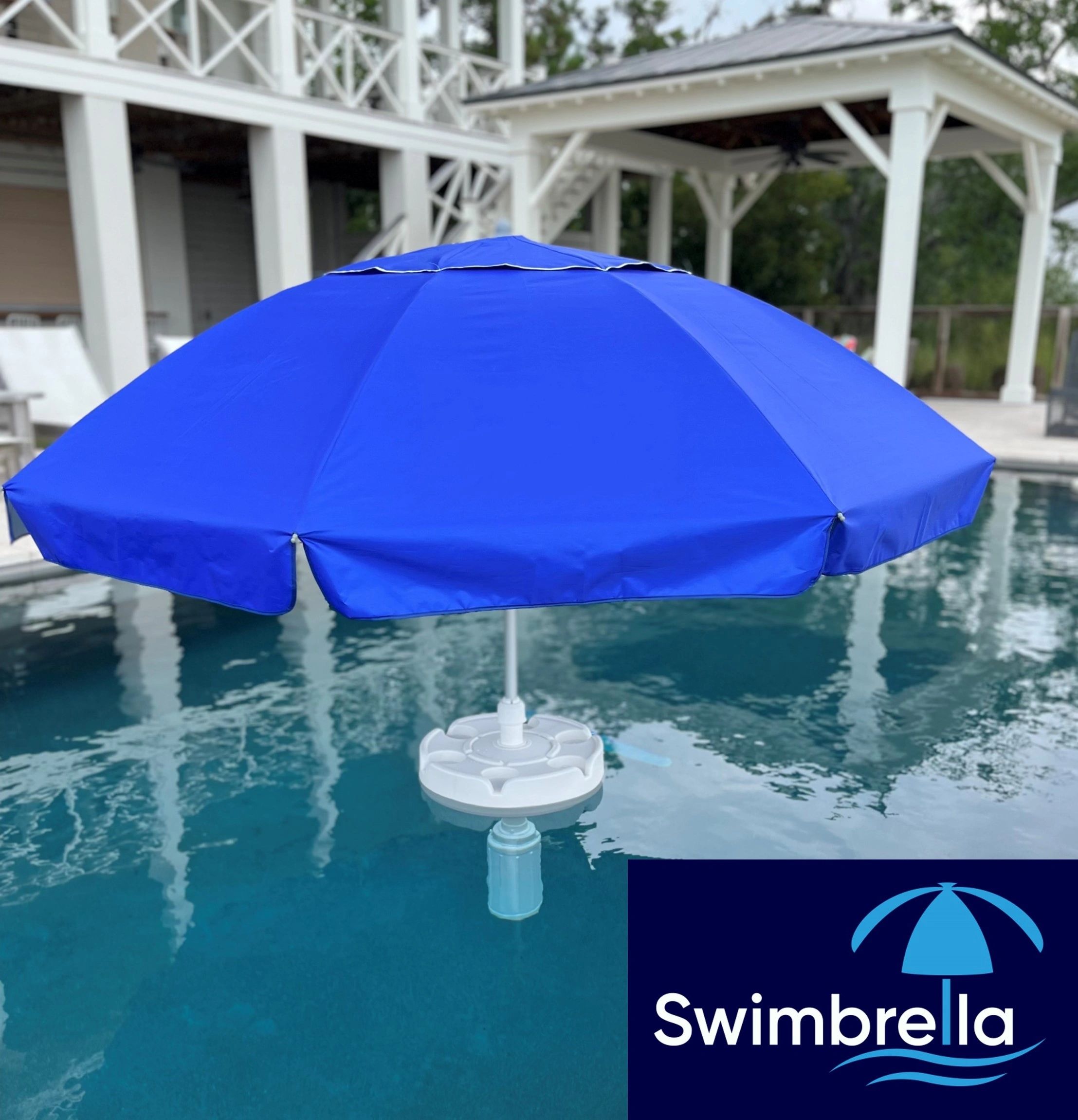 Swimbrella Floating Pool Umbrella Swimming Pool Floating Sun Shade